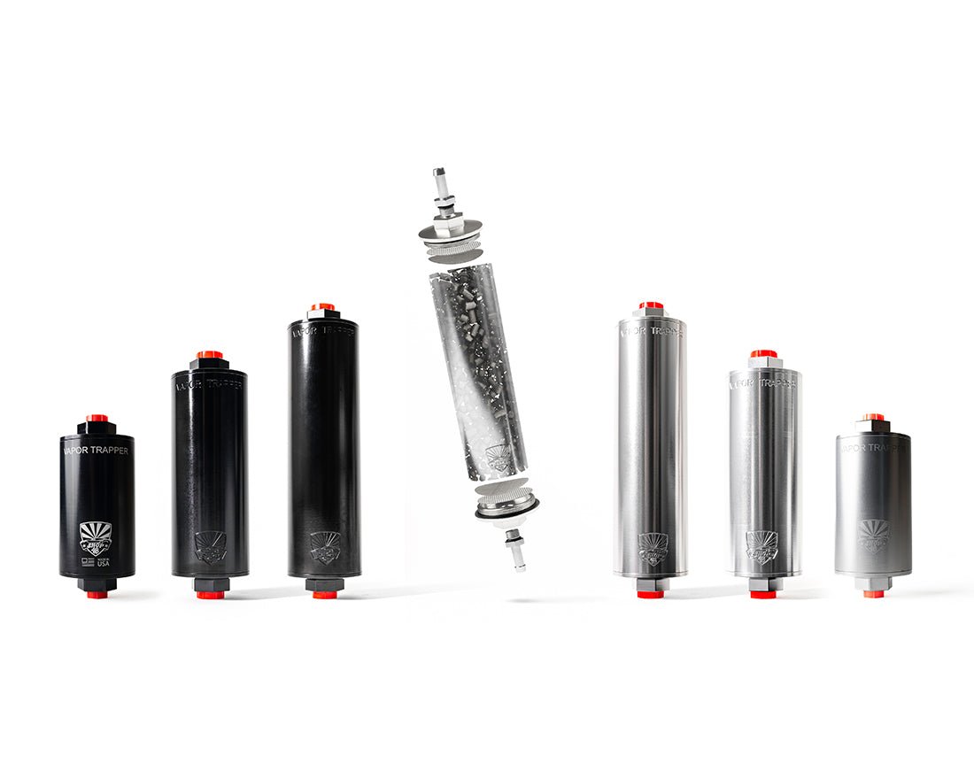 Vapor Trapper Charcoal Canister – Stop Fuel Odor – Hot Rod AN LLC